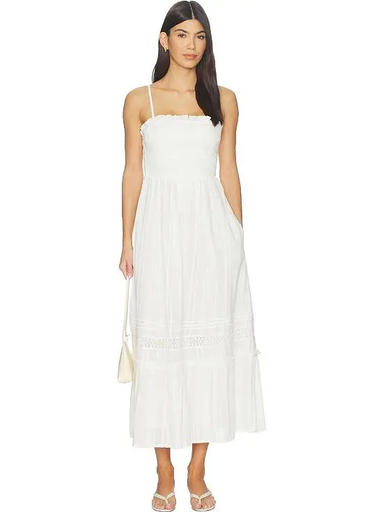 CLEOBELLA Magnolia Ankle Dress In . Also - Ivory