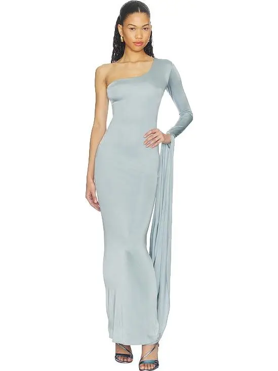 THE NEW ARRIVALS ILKYAZ OZEL Yuna Maxi Dress - Blue