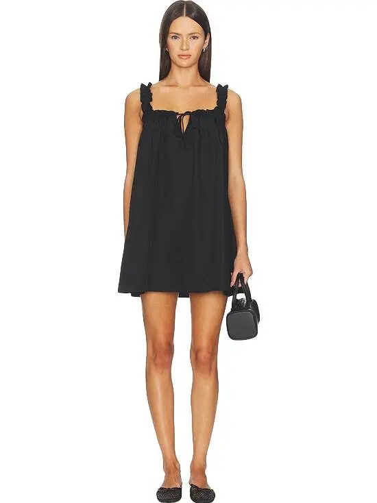 MORE TO COME Darlene Mini Dress - Black