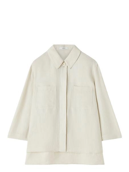 JOSEPH Simi Relaxed-fit Woven Shirt - Wax