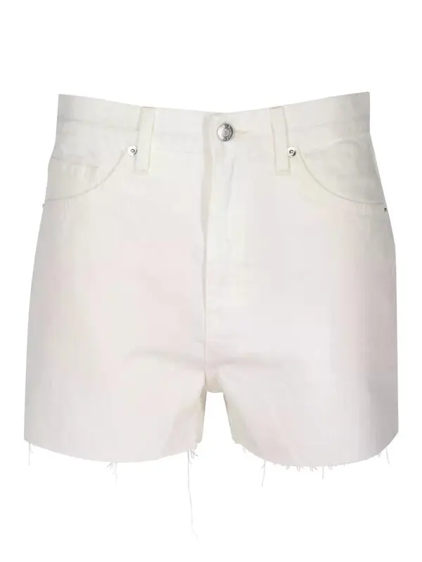 NILI LOTAN Cobain Denim Shorts - Neutrals