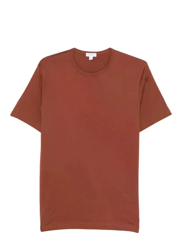 Sunspel Classic T-shirt - Brown