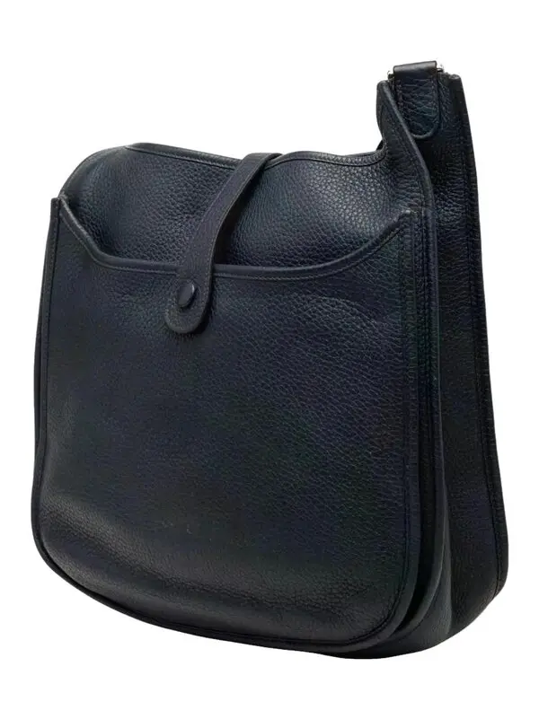 Hermès 2013 Clemence Evelyne Iii 29 Crossbody Bag - Blue