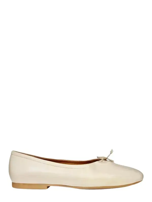 Geox Palmaria Ballet Flats With Bow Detailing - Neutrals