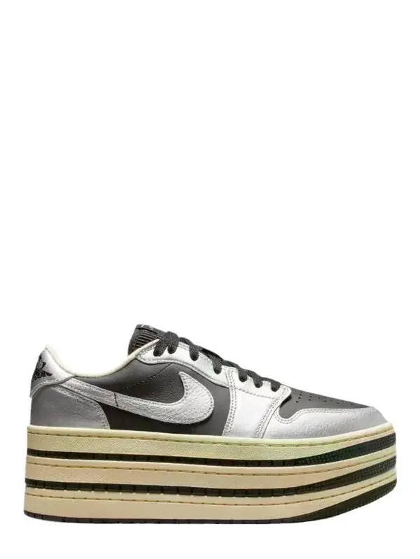 JORDAN Air 1 Low Triple Stack Sneakers - Black