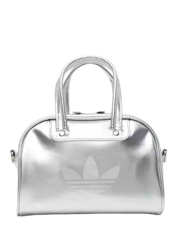 Adidas Logo Printed Tote Bag - Silver
