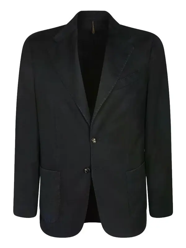 DELL'OGLIO Single-breasted Blazer - Blue