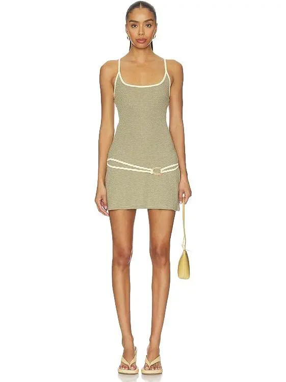 TIGER MIST Celeste Mini Dress - Olive