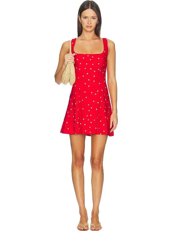 Tularosa Adalyn Mini Dress - Red