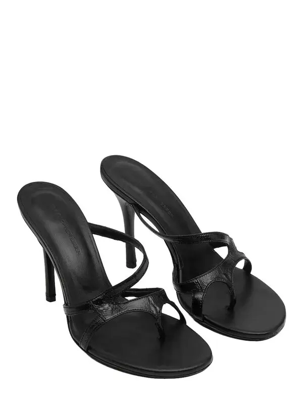 Christopher Esber Calathea Heeled Sandals - Black