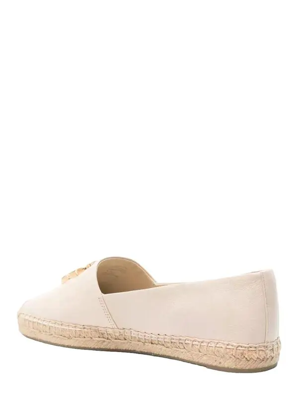 Tory Burch Eleanor Leather Espadrilles - Neutrals