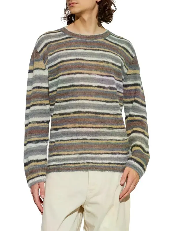 A.p.c. Striped Sweater - Grey