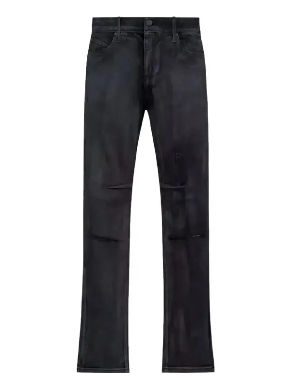 RtA Denis Buttoned Jeans - Black