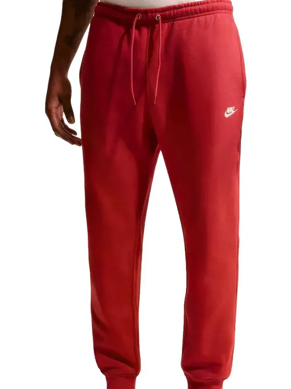 Nike Club Fleece Track Pants - Red