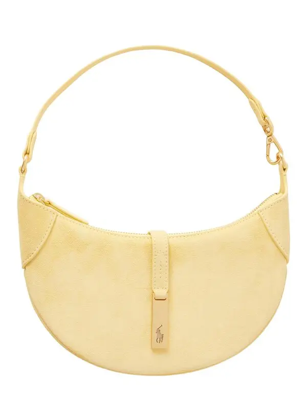 Polo Ralph Lauren Mini Suede Shoulder Bag - Yellow