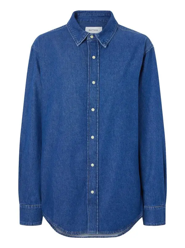 Matteau Denim Shirt - Blue