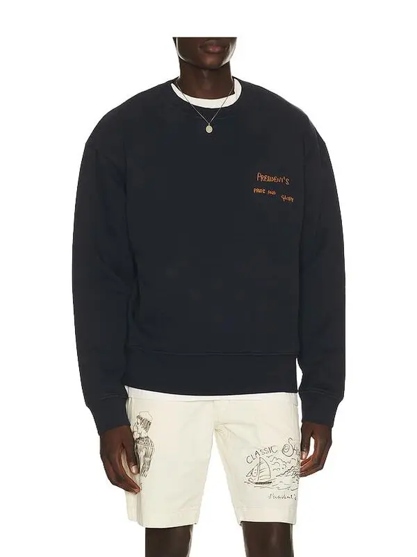 President's Champion Canoe Crew Sweatshirt In . Also - Navy