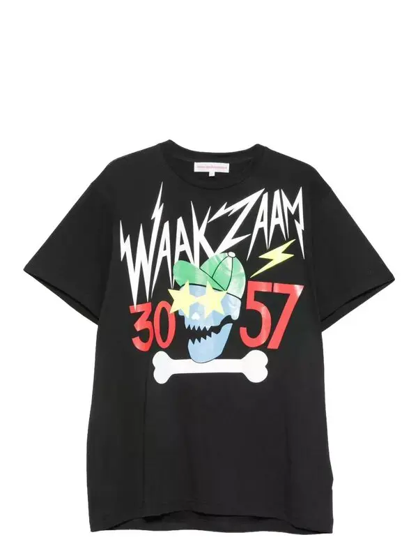 WALTER VAN BEIRENDONCK Graphic-print T-shirt - Black