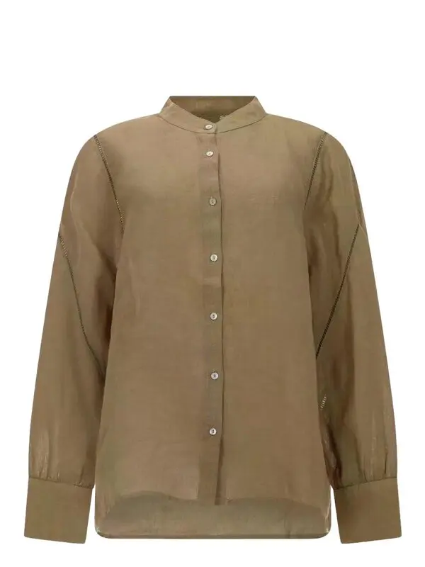 120% Lino Linen Shirt - Neutrals