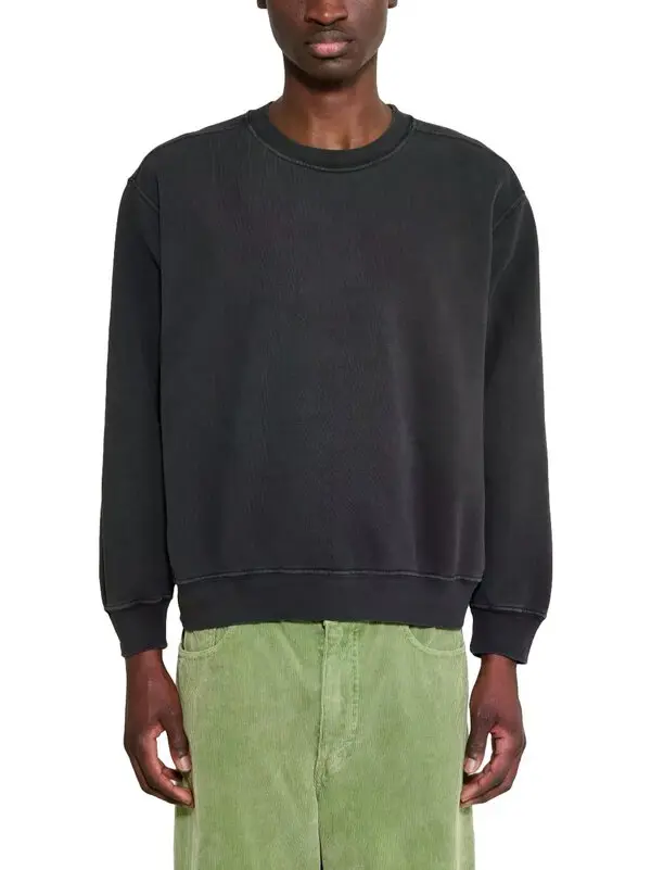 LADY WHITE CO. Mini Cropped Sweatshirt - Grey
