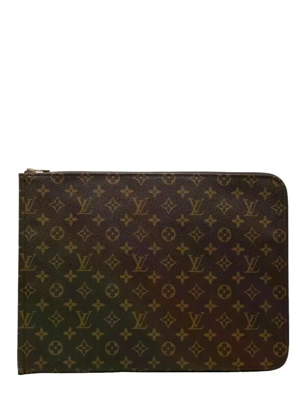 LOUIS VUITTON Monogram Document Portfolio - Brown
