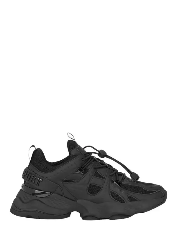 PLEIN SPORT Runner Beast X-01 Panelled Sneakers - Black