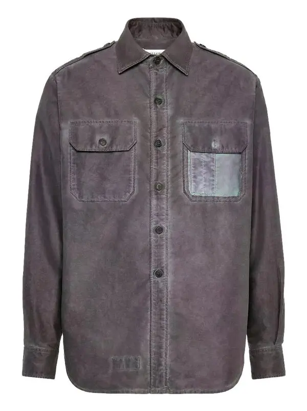 MAISON MARGIELA Long Sleeve Shirt - Grey