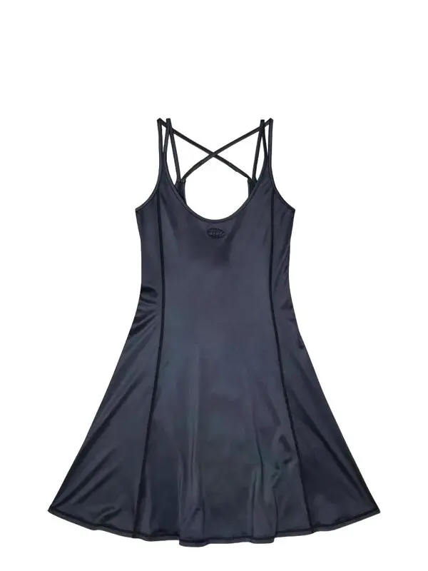 DIESEL® D-immy Flared Mini Dress - Grey