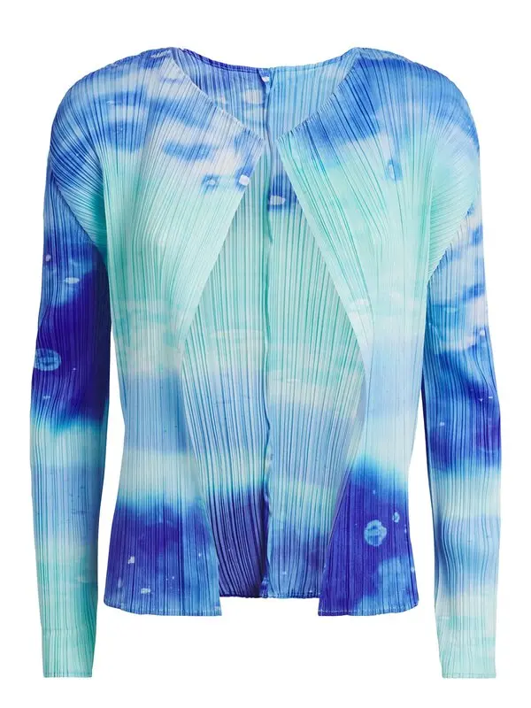 Issey Miyake Sea Bubble Cardigan - Blue