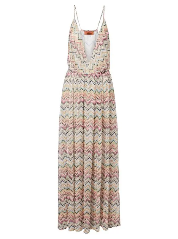 Missoni Zig Zag Maxi Dress - Multicoloured