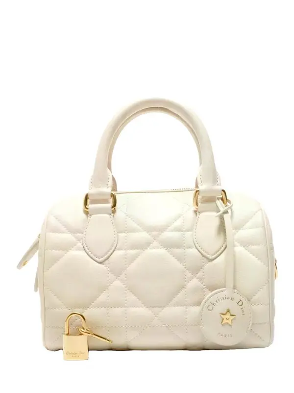 Dior Quilted Handbag - White