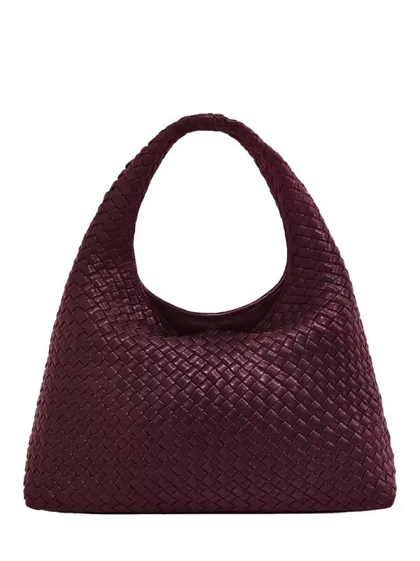 Jw Pei Laura Woven Shoulder Bag - Red