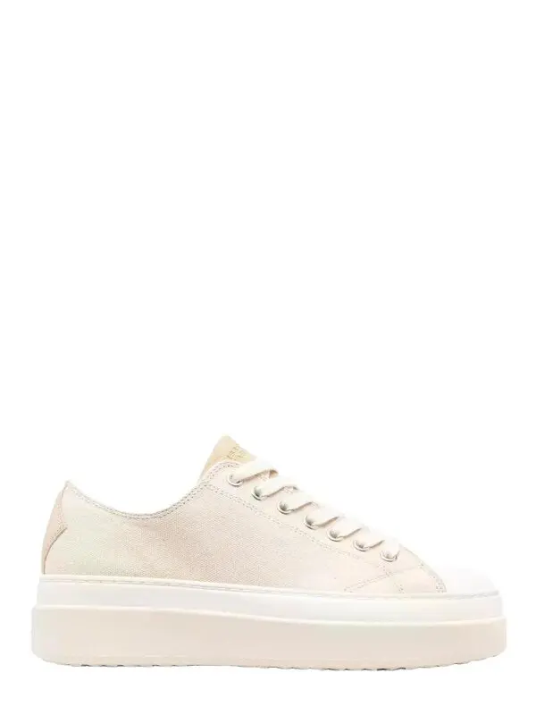 Isabel Marant Étoile Austen Lace-up Flatform Low-top Sneakers - Neutrals
