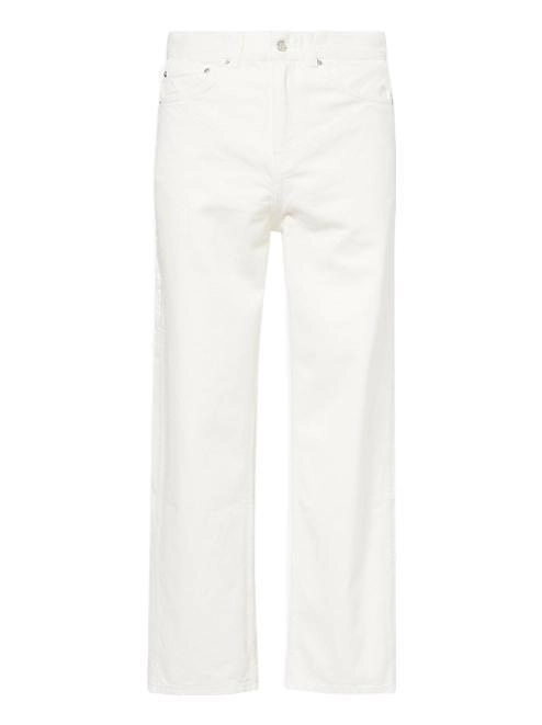 LES DEUX Carpenter Patch-pocket Denim Jeans - Light Ivory