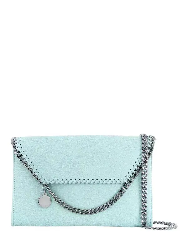 Stella McCartney Falabella Chain-trim Shoulder Bag - Blue