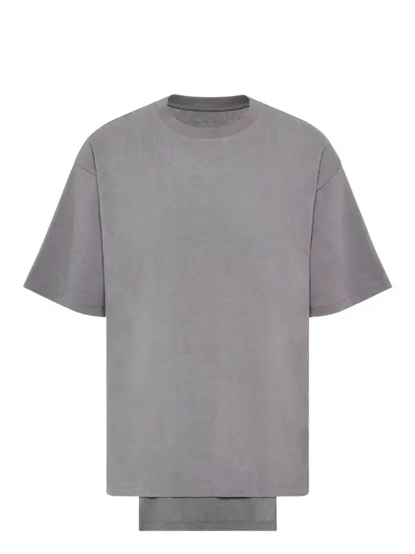 MAISON MARGIELA Double-layered T-shirt - Grey