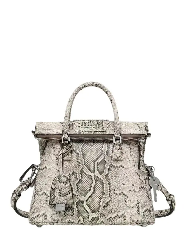 MAISON MARGIELA Mini 5ac Classique Shoulder Bag - Neutrals
