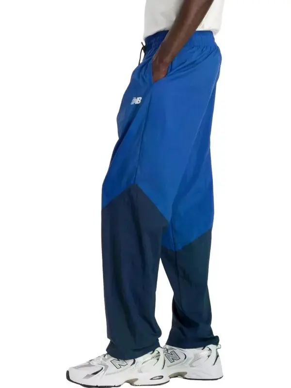 NEW BALANCE Logo-detail Track Pants - Blue
