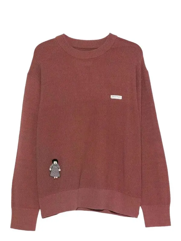 SONG FOR THE MUTE Crew Neck Sweater - Brown
