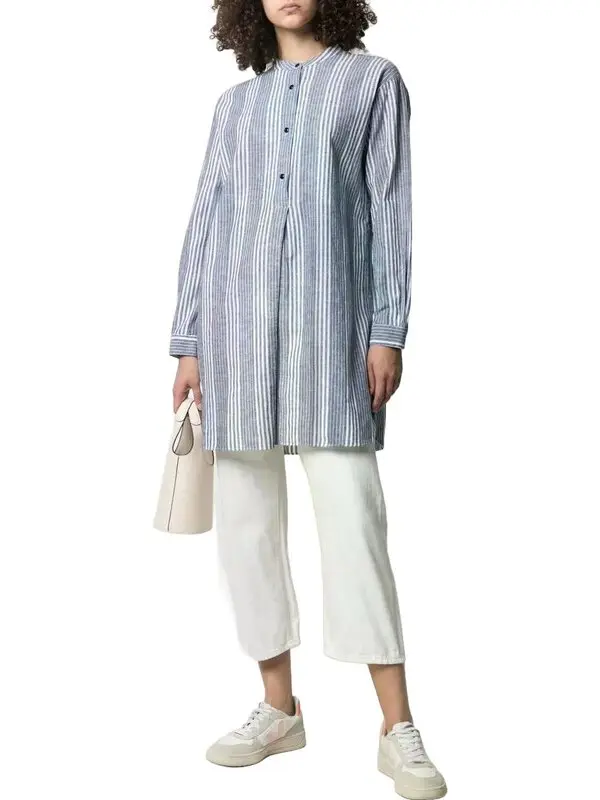 Woolrich Striped Long-sleeve Shirt - Blue