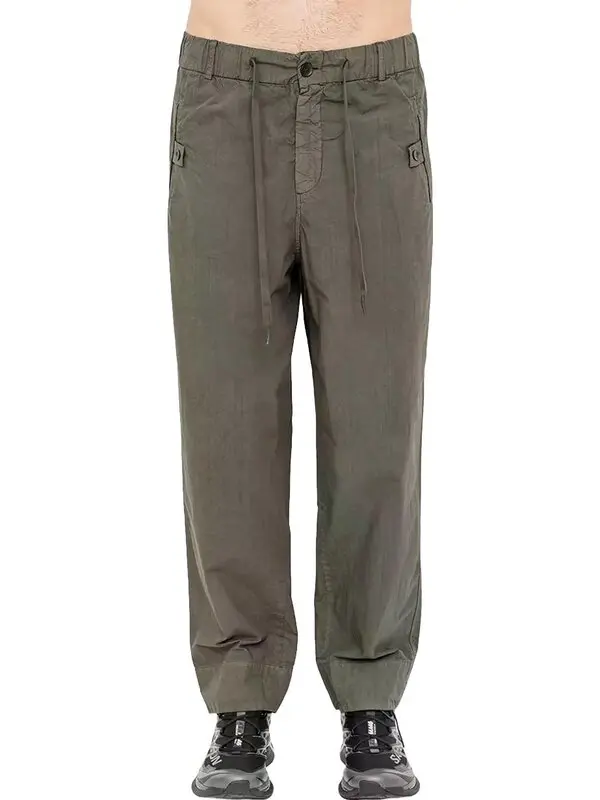 Andrea Ya'aqov Drawstring Trousers - Brown