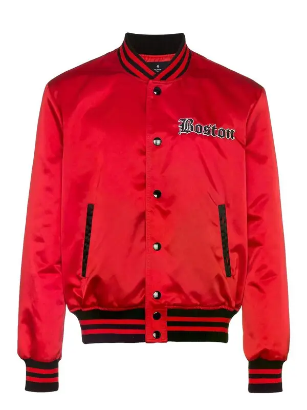 COUNTY OF MILAN Sox Bomber Jacket - Red