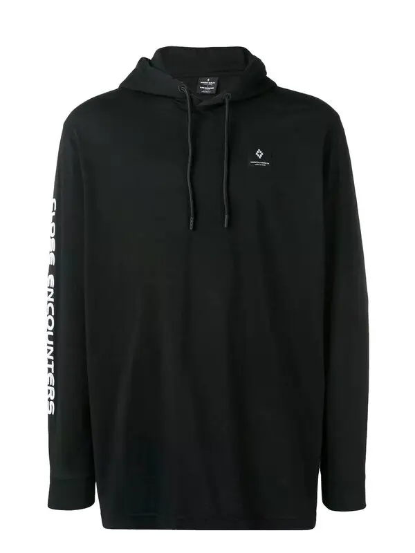 COUNTY OF MILAN Graphic Logo Hoodie - Black