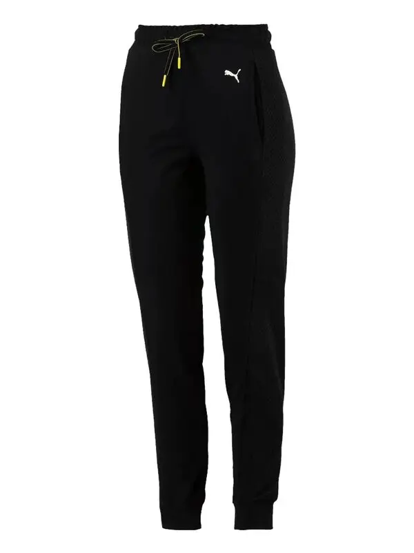 PUMA Chase Logo-print Track Pants - Black