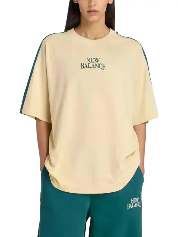 NEW BALANCE Trackside T-shirt - Neutrals