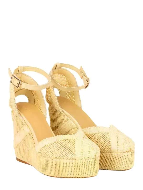 CastaÑer Charmie Heeled Espadrilles - Neutrals