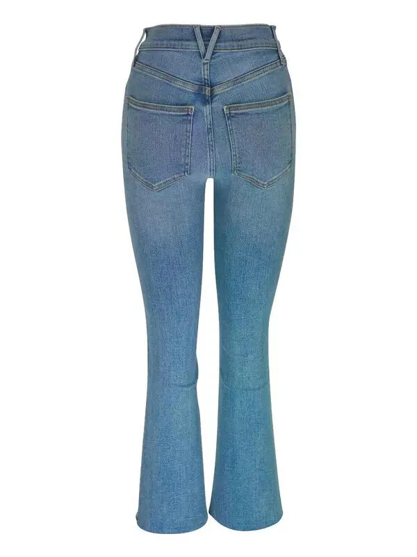 Veronica Beard High-rise Flared Jeans - Blue