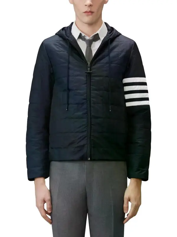 Thom Browne 4-bar Ripstop Jacket - Blue