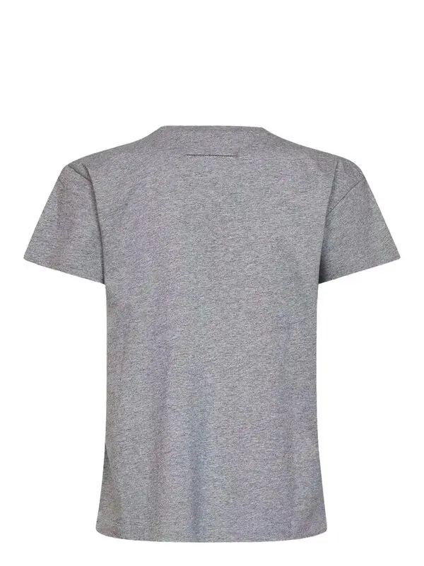 MAISON MARGIELA Logo-patch T-shirt - Grey