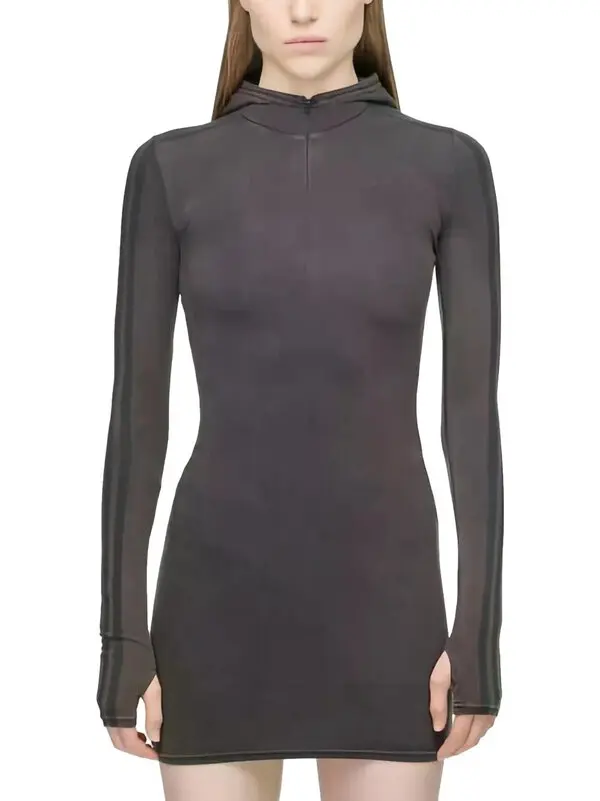 Adidas X Avavav Hooded Dress - Grey